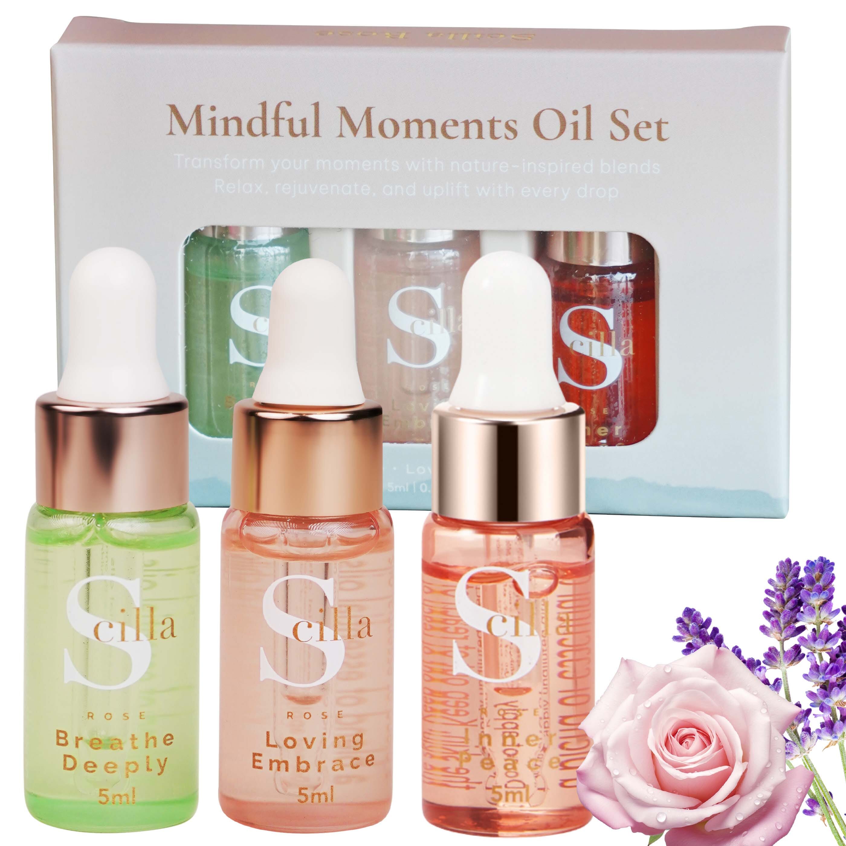 Essential Oil Trio Gift Set – Perfect Aromatherapy Gift for Relaxation ...